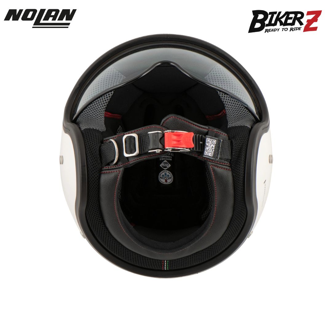 Nolan Helmet Original N21 Classic Metal White – BikerZ - Ready to Ride