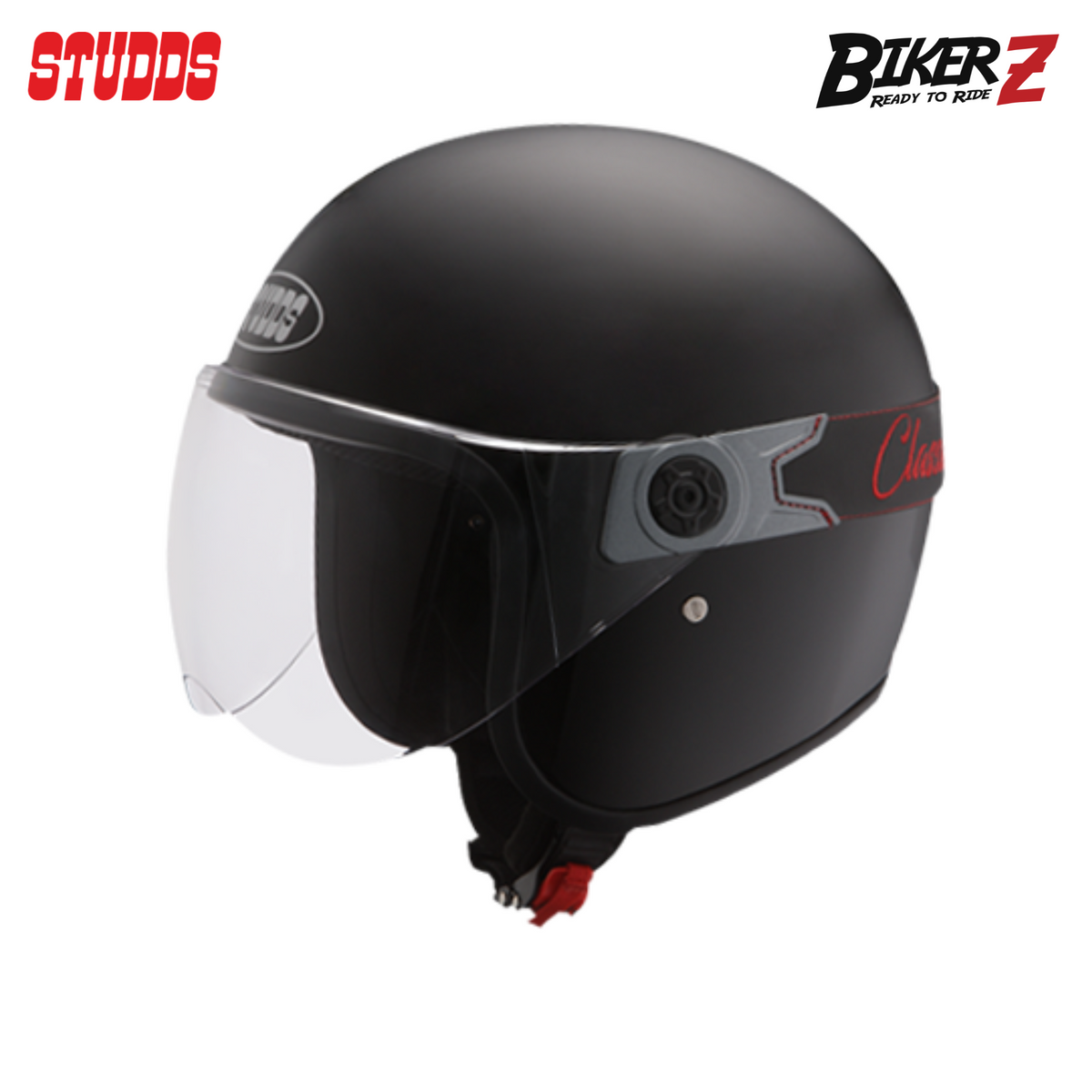 STUDDS Jetstar Classic Visor o.f. Black – BikerZ - Ready to Ride
