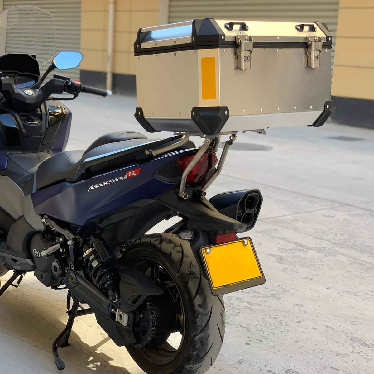 Aluminium top case motor BikerZ Tuareg 40L – BikerZ - Ready to Ride