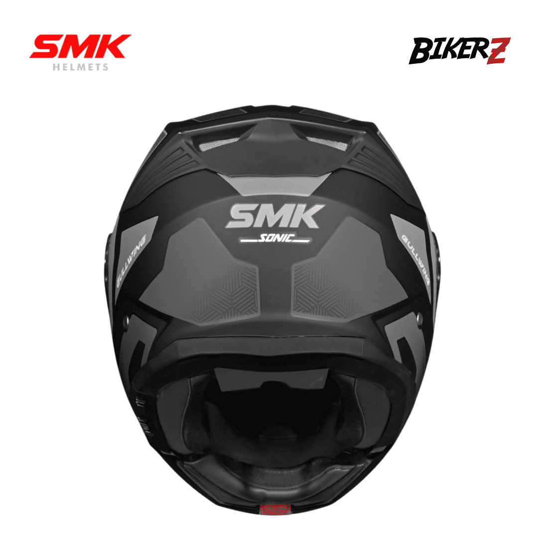 SMK Gullwing Sonic Modular Helmet – ECE & DOT Certified, Flip-Up Design ...